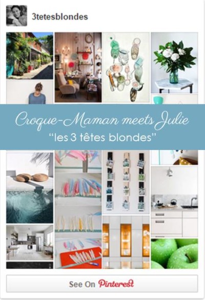 Croque-Maman meets Julie, from Les 3 Têtes Blondes - Croque Maman