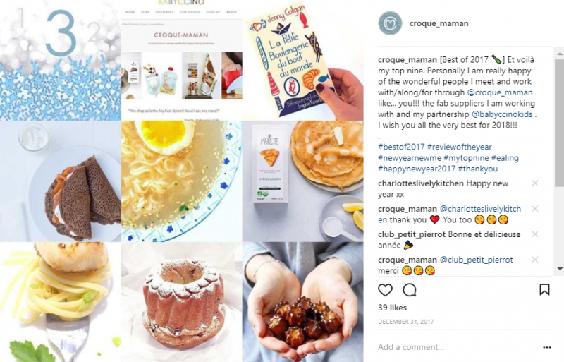 Croque-Maman Instagram - Croque Maman